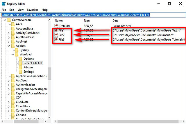 How to Clear Recent Documents History in WordPad - MajorGeeks How to Clear Recent Documents History in WordPad - MajorGeeks